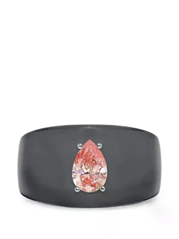 SOLO FOR DIAMONDS Pear-cut Diamond Ring