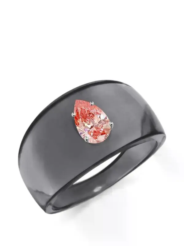 SOLO FOR DIAMONDS Pear-cut Diamond Ring