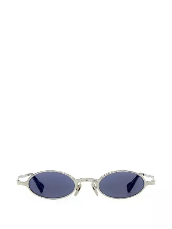 KUBORAUM Oval-frame Sunglasses - Silver