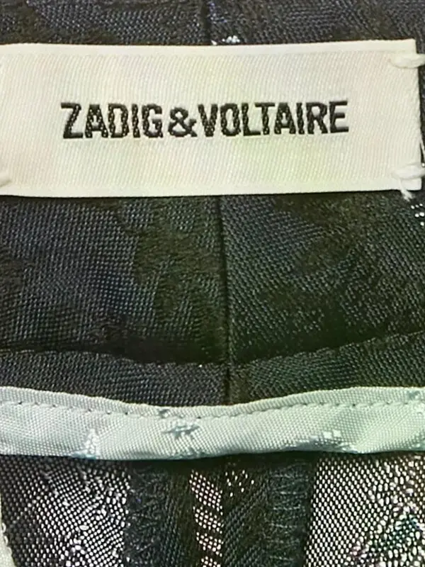 Zadig&Voltaire Tattoo Posh Jacquard Trousers
