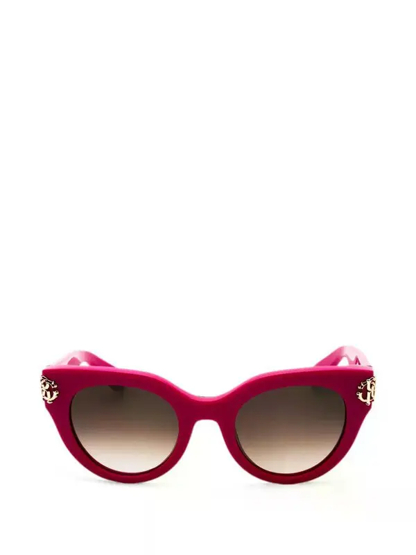 Roberto Cavalli Logo-detail Cat-eye Sunglasses