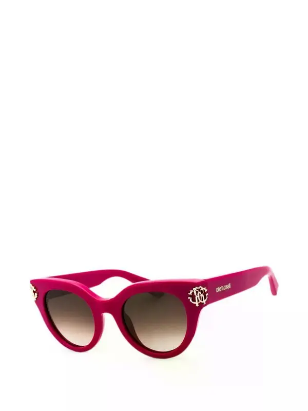 Roberto Cavalli Logo-detail Cat-eye Sunglasses