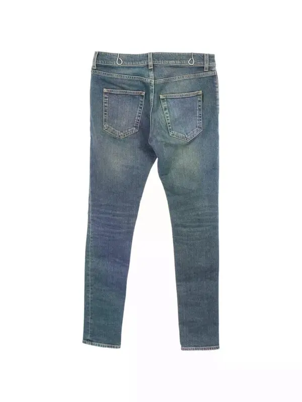 Saint Laurent D02 Distressed Jeans - Blue
