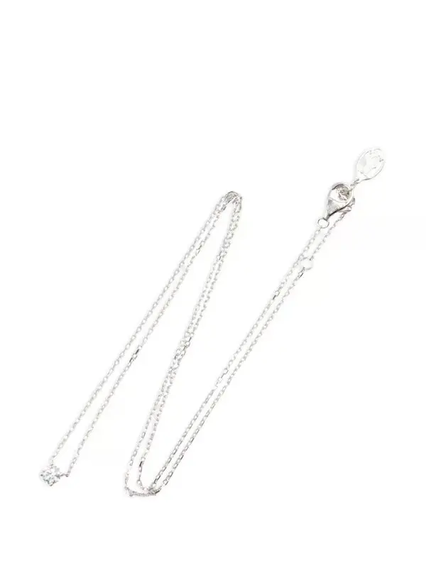 Cartier 1895 Solitaire Diamond Necklace - Silver