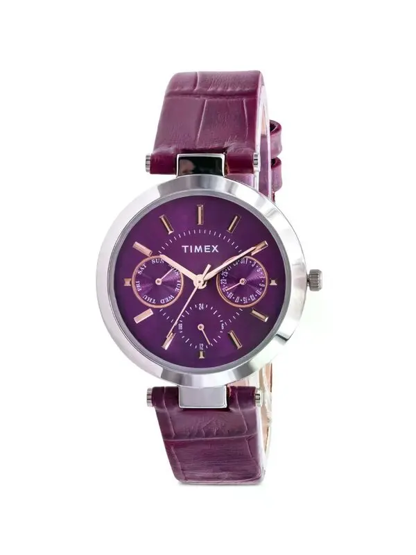 TIMEX Multifunction Watch With Dial - Purple