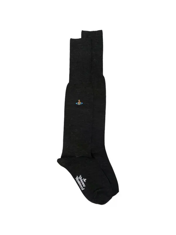 VIVIENNE WESTWOOD Orb-embroidered Socks