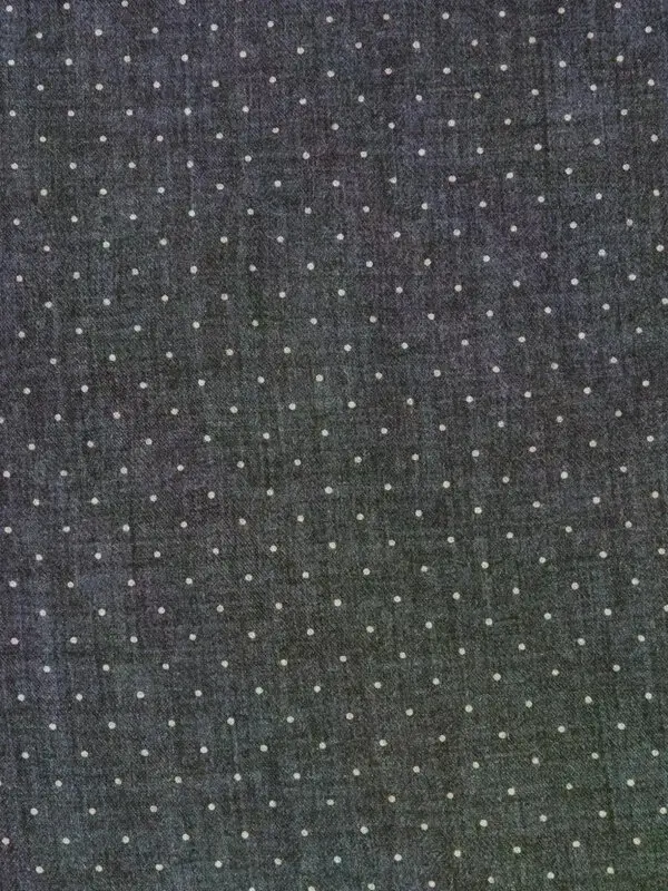 Eleventy Polka-dot Pocket Square - Blue