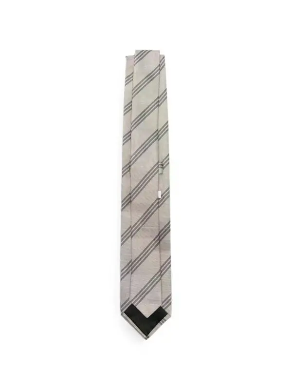 LARDINI Striped-pattern Tie