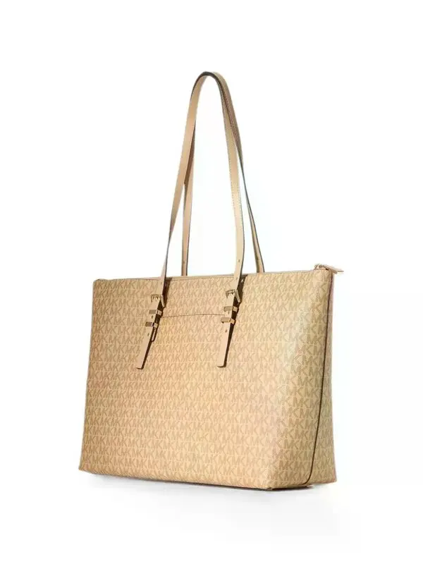 Michael Kors Monogram-print Striped Tote Bag