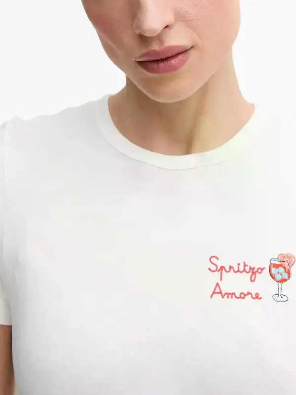 MC2 SAINT BARTH Embroidered T-shirt