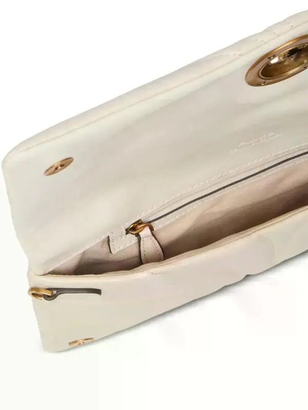 Pinko Love Birds Quilted Leather Shoulder Bag