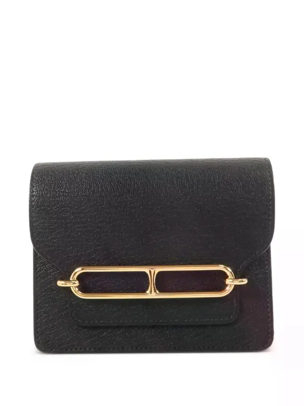 Hermès Roulis Slim Grained Wallet