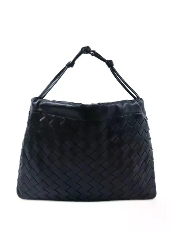 Bottega Veneta Intrecciato Bv Dustbag Tote Bag - Black