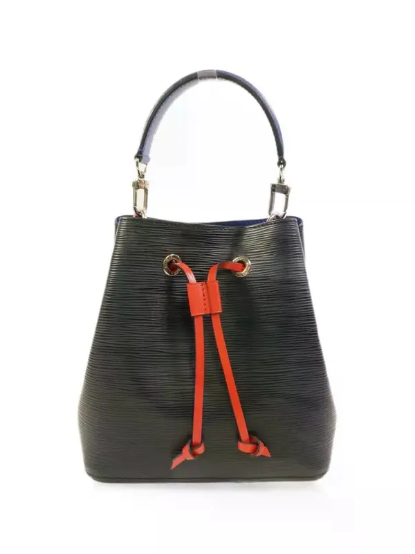 LOUIS VUITTON Bb Neo Noe Leather Shoulder Bag - Black