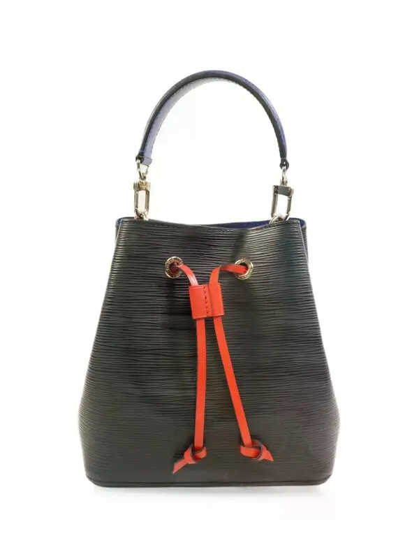 LOUIS VUITTON Bb Neo Noe Leather Shoulder Bag - Black