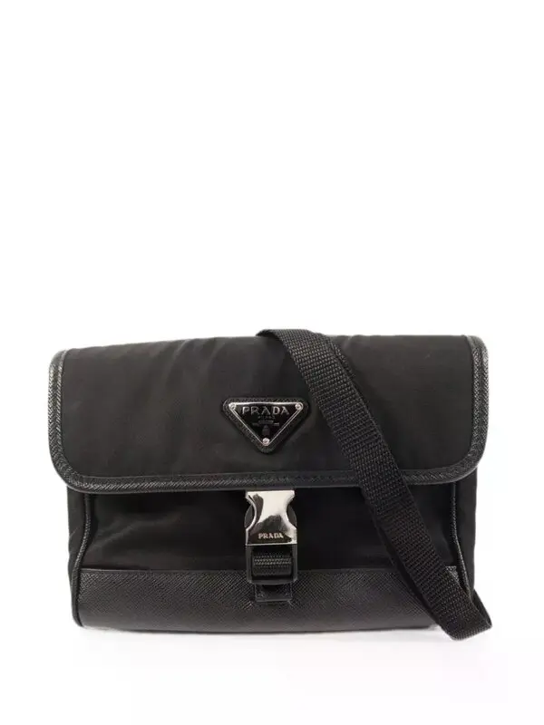 Prada Buckle-fastening Mini Shoulder Bag