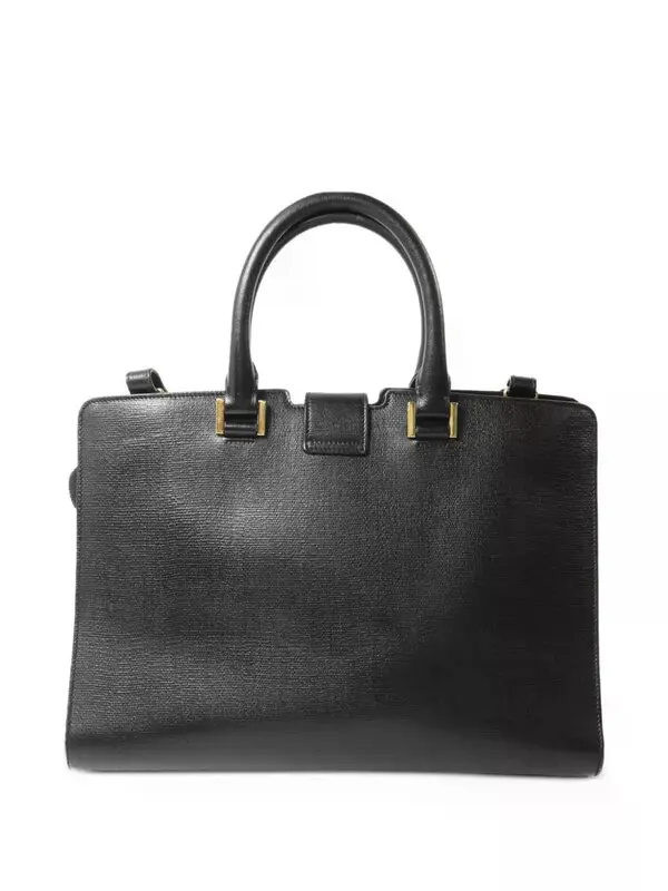 Saint Laurent Cabas Chyc Two-way Handbag - Black