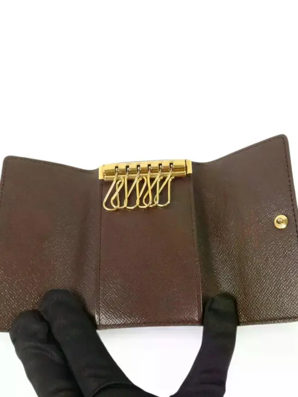 LOUIS VUITTON Damier Ebene 6 Key Holder