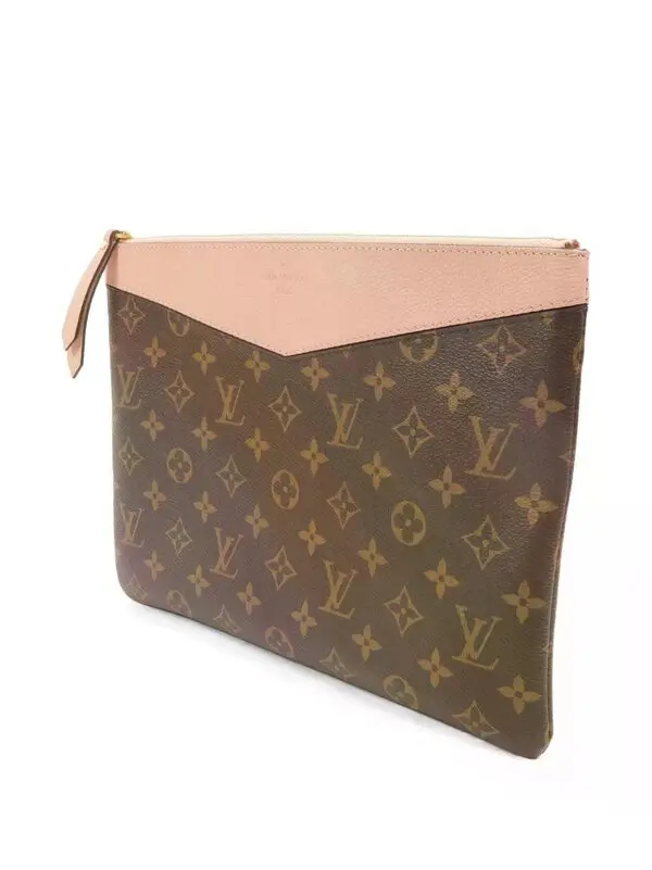 LOUIS VUITTON Monogram Daily Pouch Clutch Bag