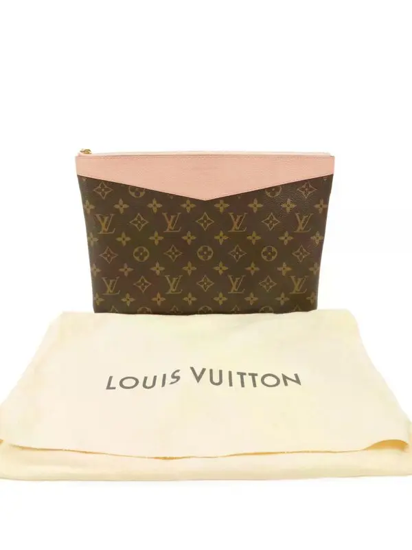 LOUIS VUITTON Monogram Daily Pouch Clutch Bag
