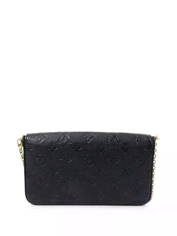 LOUIS VUITTON Monogram Empreinte Felicie Pochette Clutch Bag