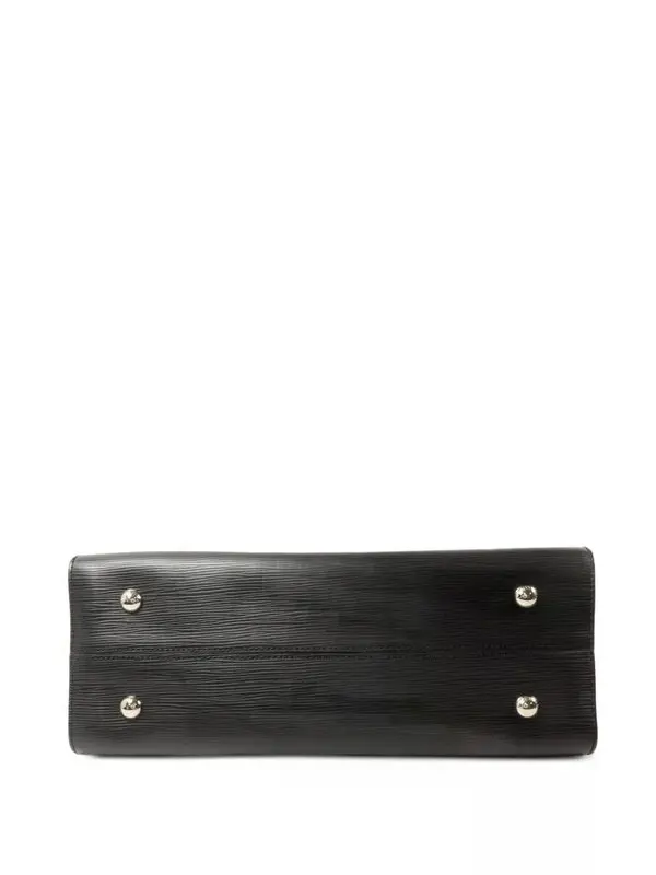 LOUIS VUITTON Tuileries Epi Shoulder Bag - Black