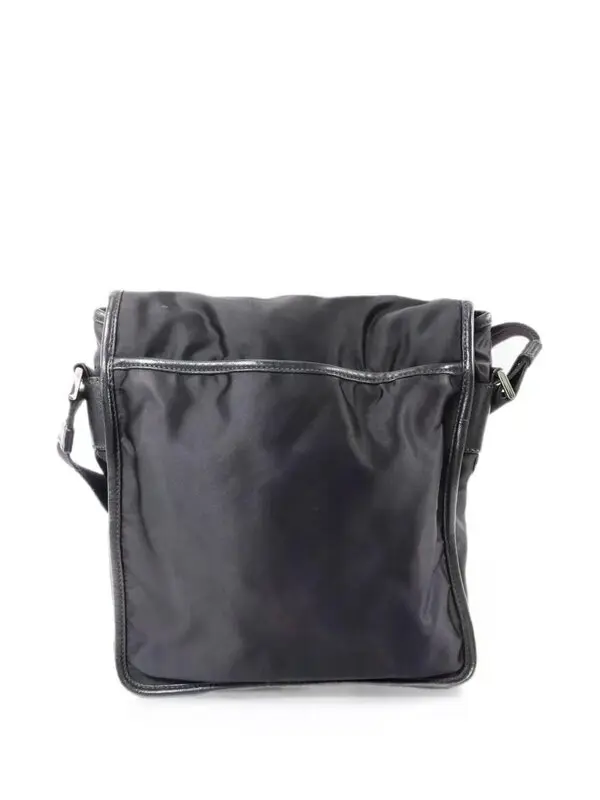 Prada Buckle-fastening Shoulder Bag - Black