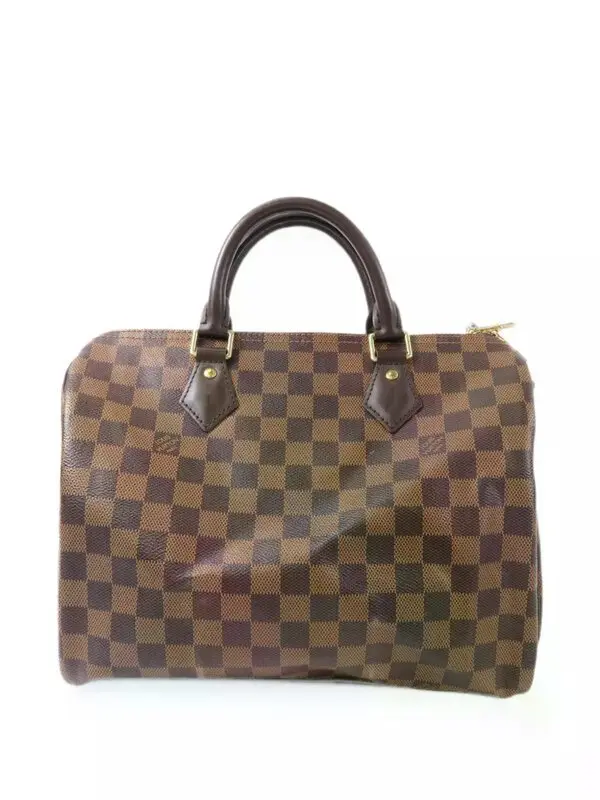 LOUIS VUITTON Damier Speedy Bandoulière 30 Handbag - Brown