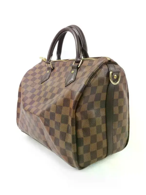 LOUIS VUITTON Damier Speedy Bandoulière 30 Handbag - Brown