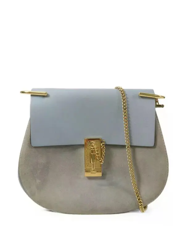 Chloé Drew Chain Shoulder Bag - Blue