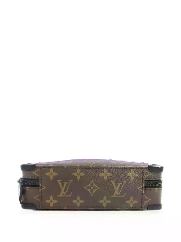 LOUIS VUITTON Monogram Macassar Handle Soft Trunk Shoulder Bag
