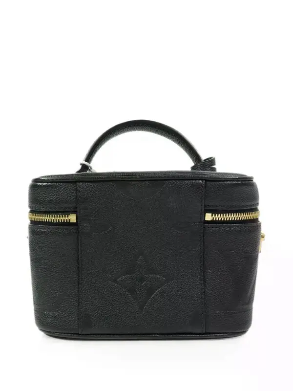 LOUIS VUITTON Monogram Empreinte Vanity Case Shoulder Bag - Black