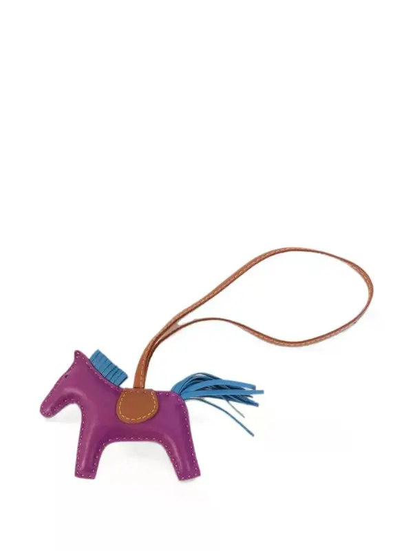 Hermès Rodeo Pm Horse Bag Charm - Purple