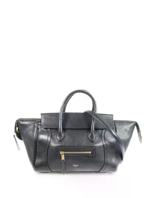 Celine Small Luggage Tote Bag - Black