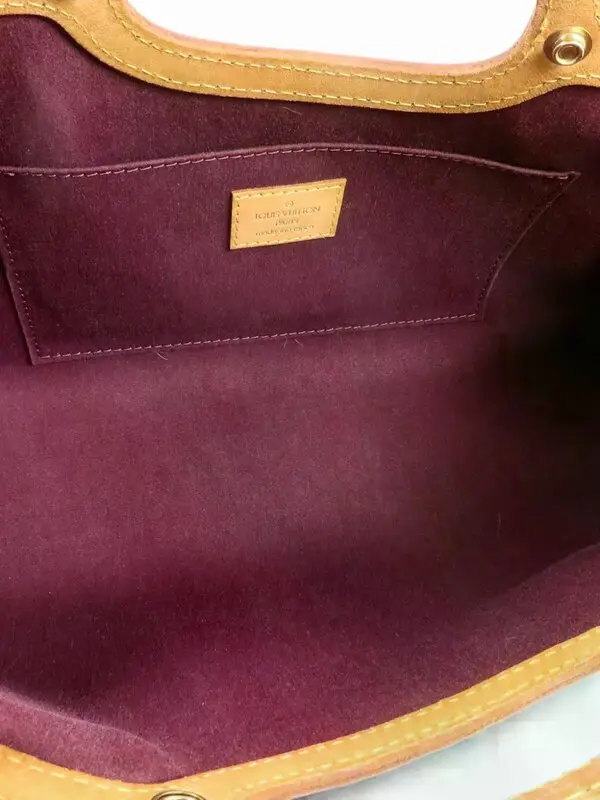 LOUIS VUITTON Monogram Vernis Roxbury Drive Tote Bag - Brown
