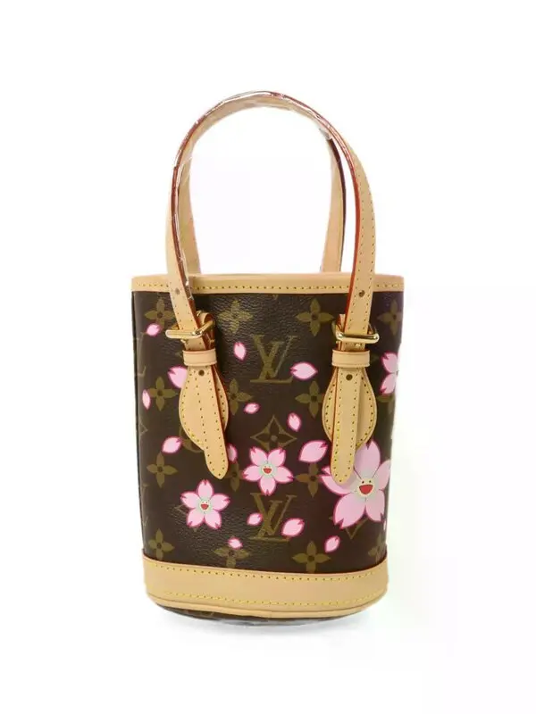 LOUIS VUITTON X Takashi Murakami Nano Monogram Canvas Tote Bag
