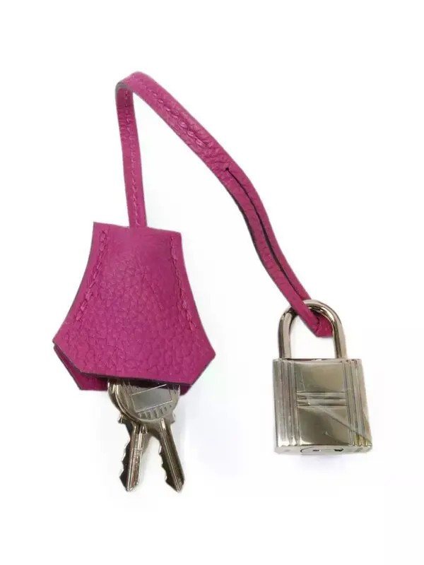 Hermès 25 Kelly Two-way Handbag In Togo Leather - Pink