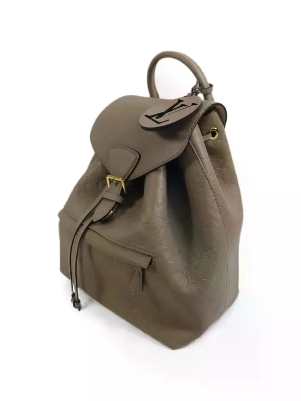 LOUIS VUITTON 2023 Pm Montsouris Monogram Empreinte Backpack