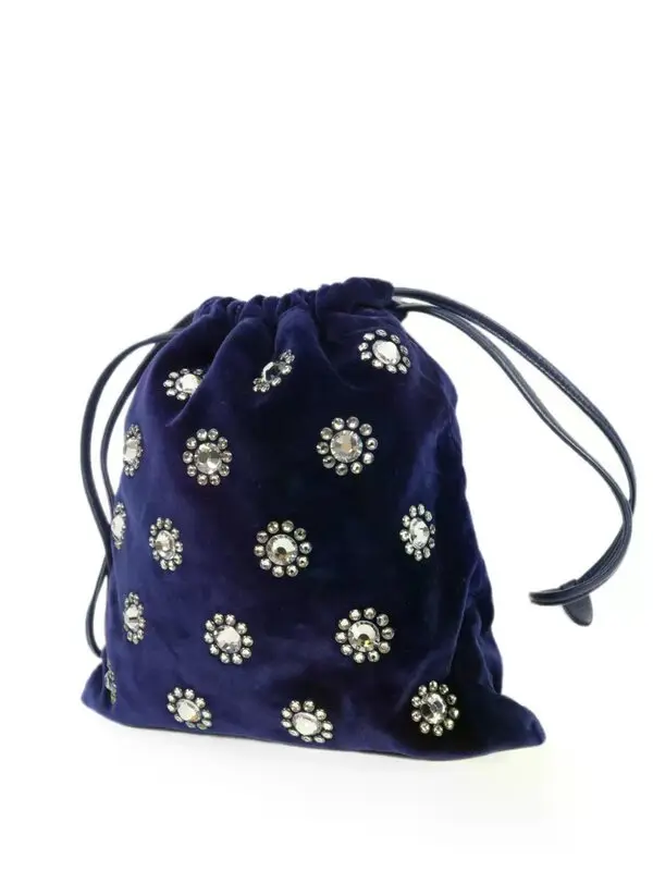 Miu Miu Crystal-embellished Bucket Bag