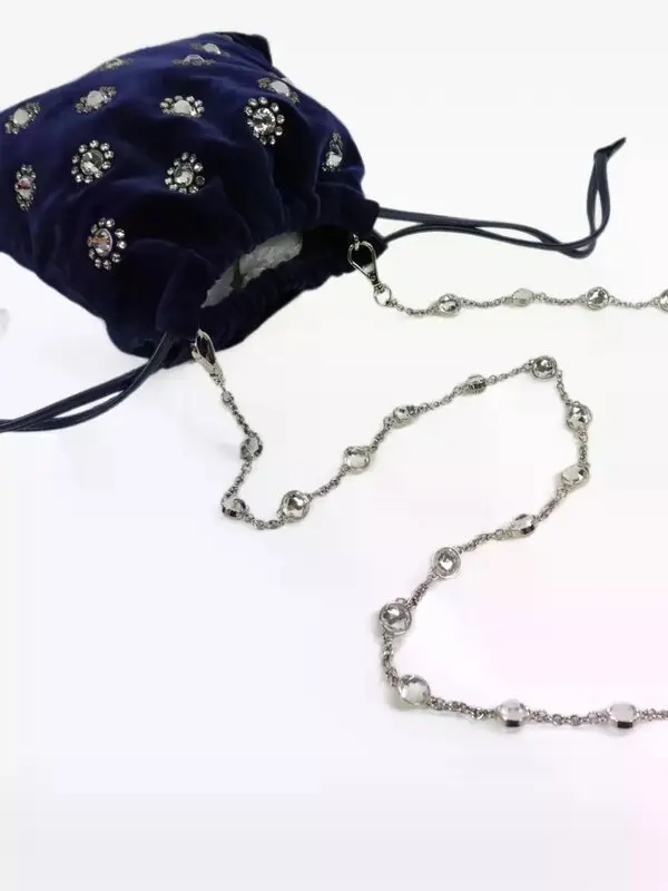Miu Miu Crystal-embellished Bucket Bag