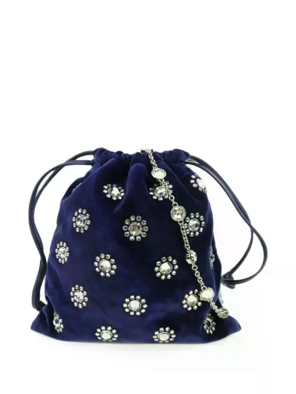 Miu Miu Crystal-embellished Bucket Bag