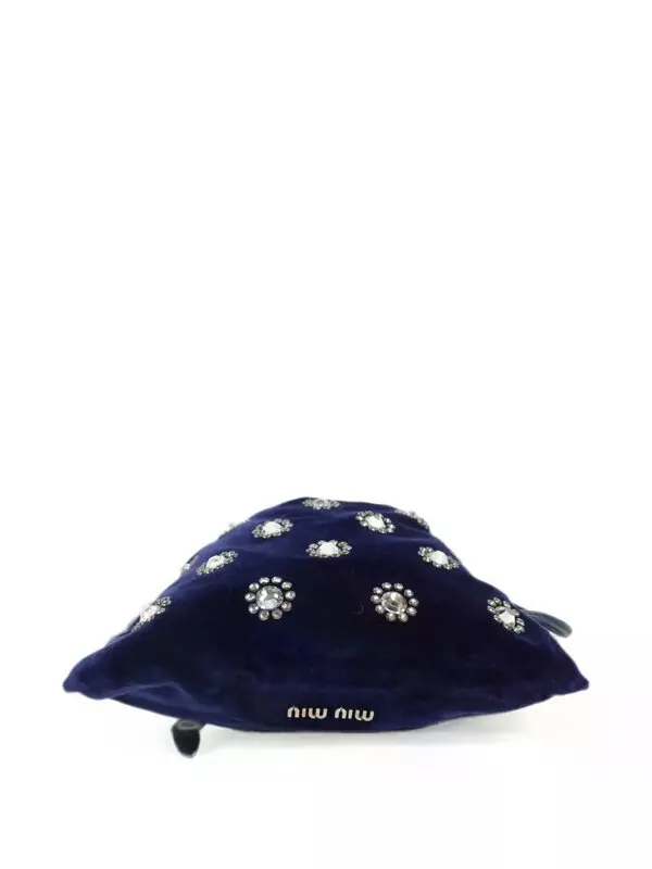 Miu Miu Crystal-embellished Bucket Bag