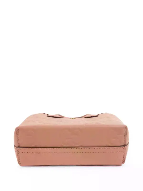Gucci Leather Tote Bag - Pink