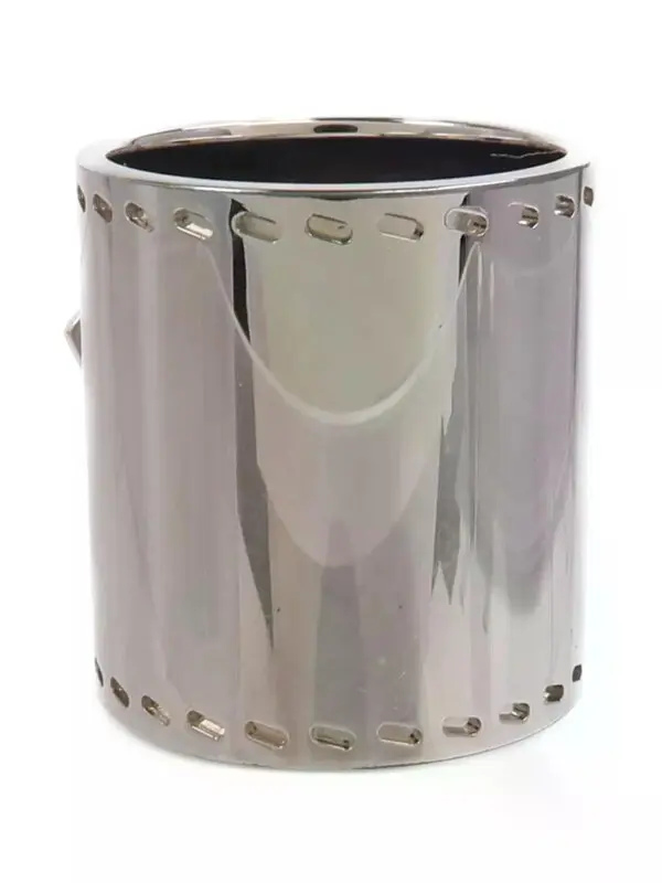 Hermès Tone Stainless Steel Horse Charm Scarf Ring