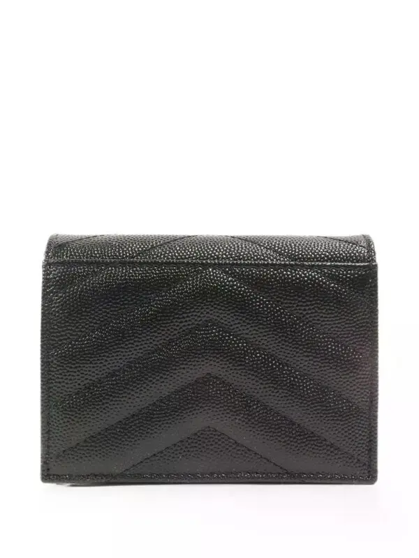 Saint Laurent Cassandre Matelassé Card Case Wallet