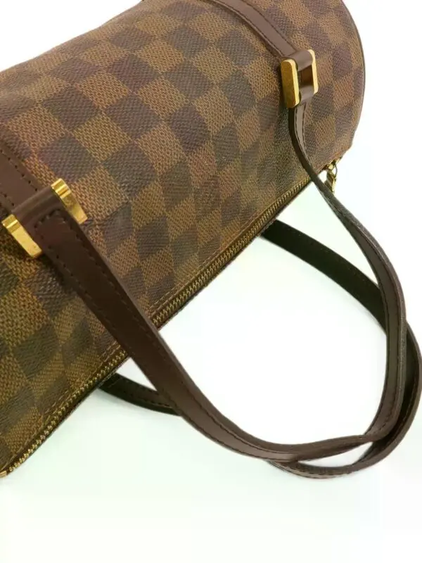 LOUIS VUITTON Damier Ebene Papillon Pm Handbag