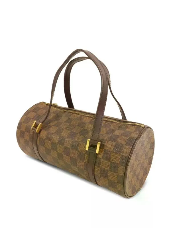 LOUIS VUITTON Damier Ebene Papillon Pm Handbag