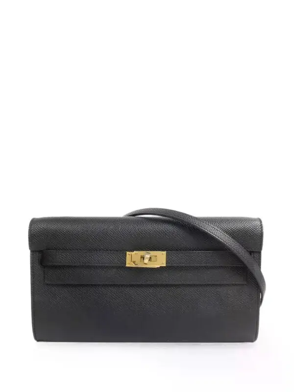 Hermès Kelly To Go Grained Clutch Bag