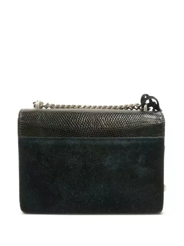 Saint Laurent Sunset Chain Shoulder Bag - Black
