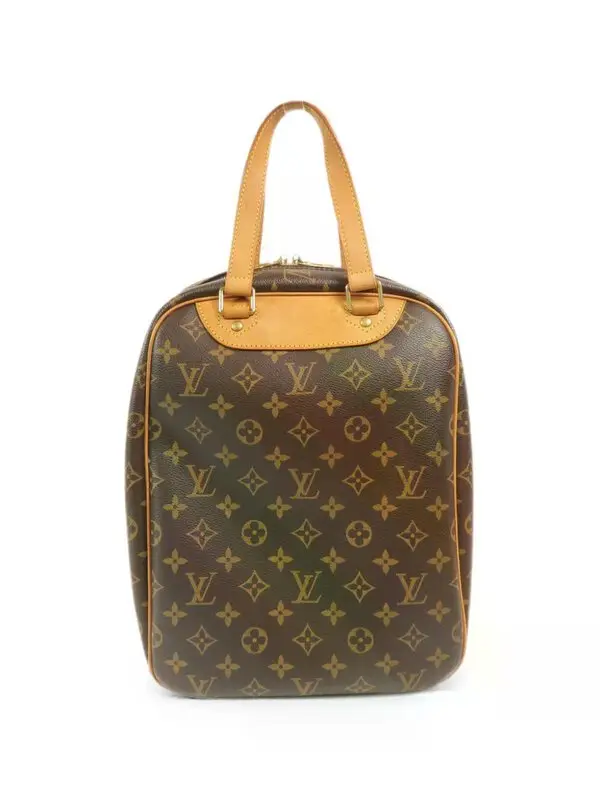 LOUIS VUITTON Monogram Excursion Satchel Bag - Brown